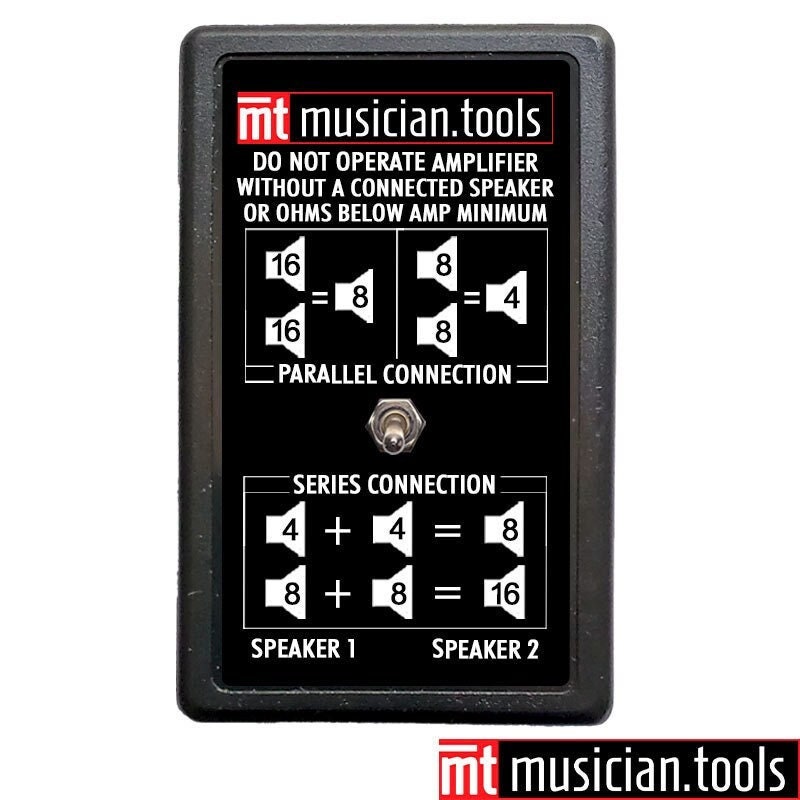 Musician.tools External Speaker Expander for Guitar & Bass Amplifiers W ...
