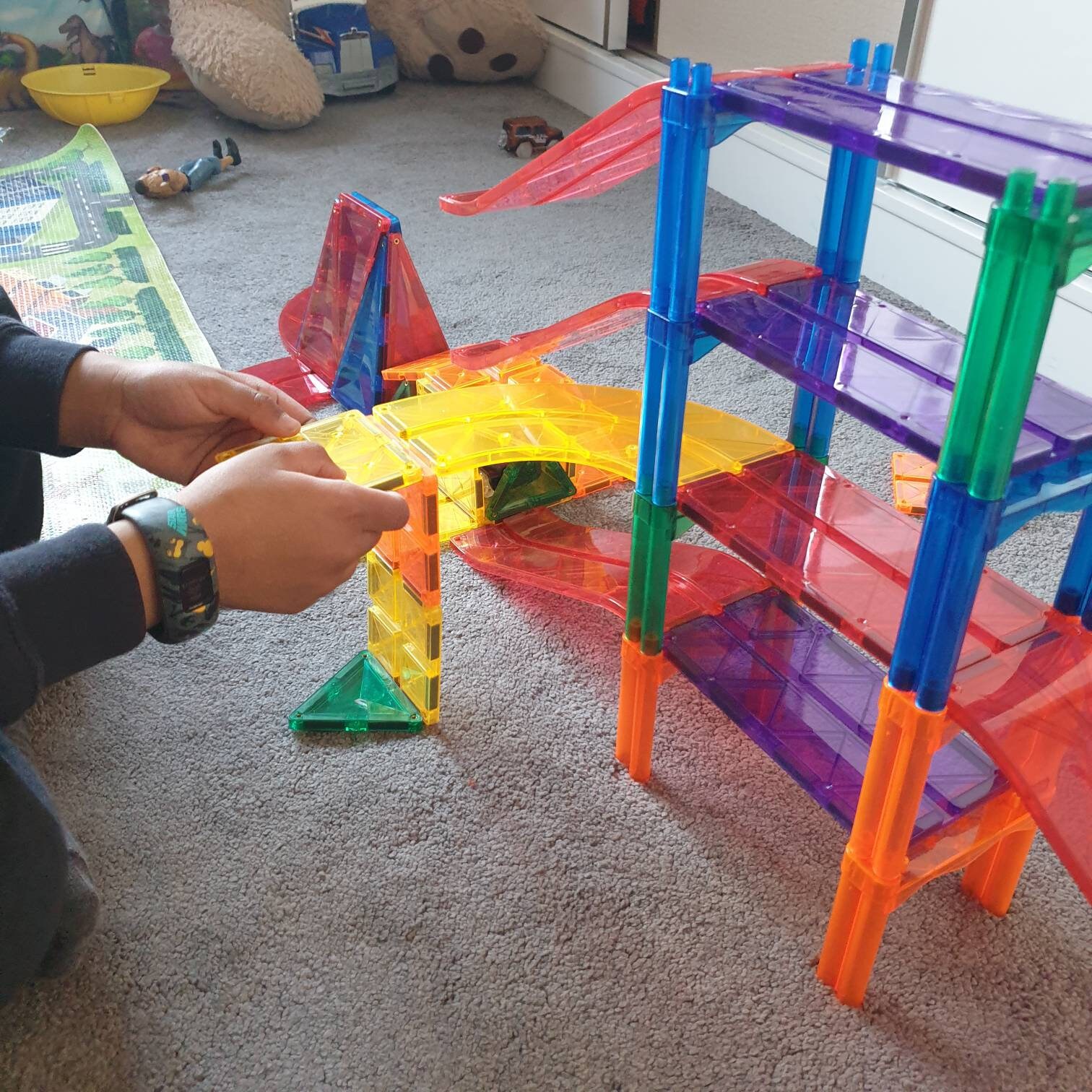 MAGNETIC CAR TRACK - Etsy