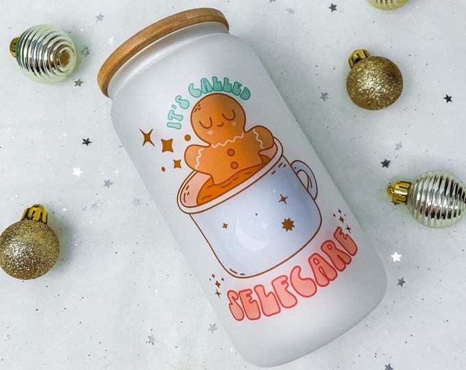 Preppy Glass Cup Fall Cups Halloween Decor Iced Coffee - Etsy