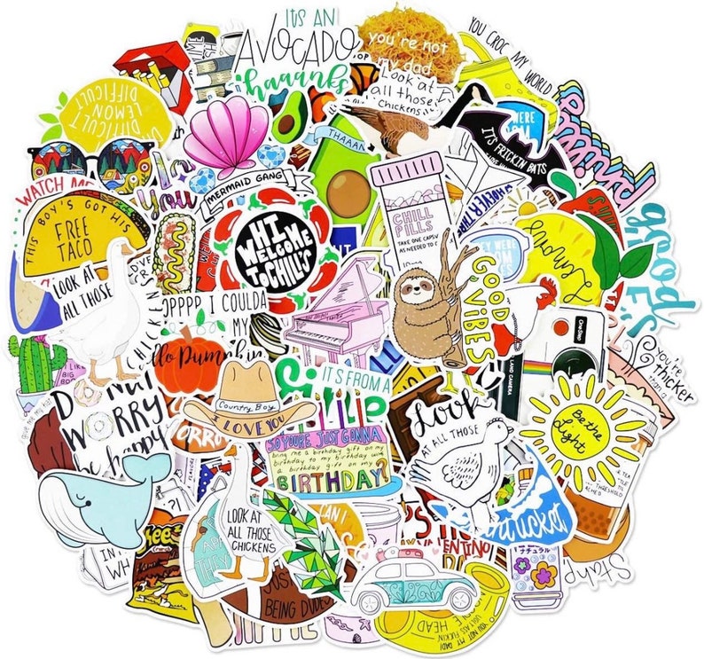 Vine Quote Sticker Pack Cute Stickers VSCO Sticker Pack | Etsy