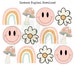 Daisy Retro Sublimation PNG, Happy Face PNG, Retro PNG, Preppy Png ...