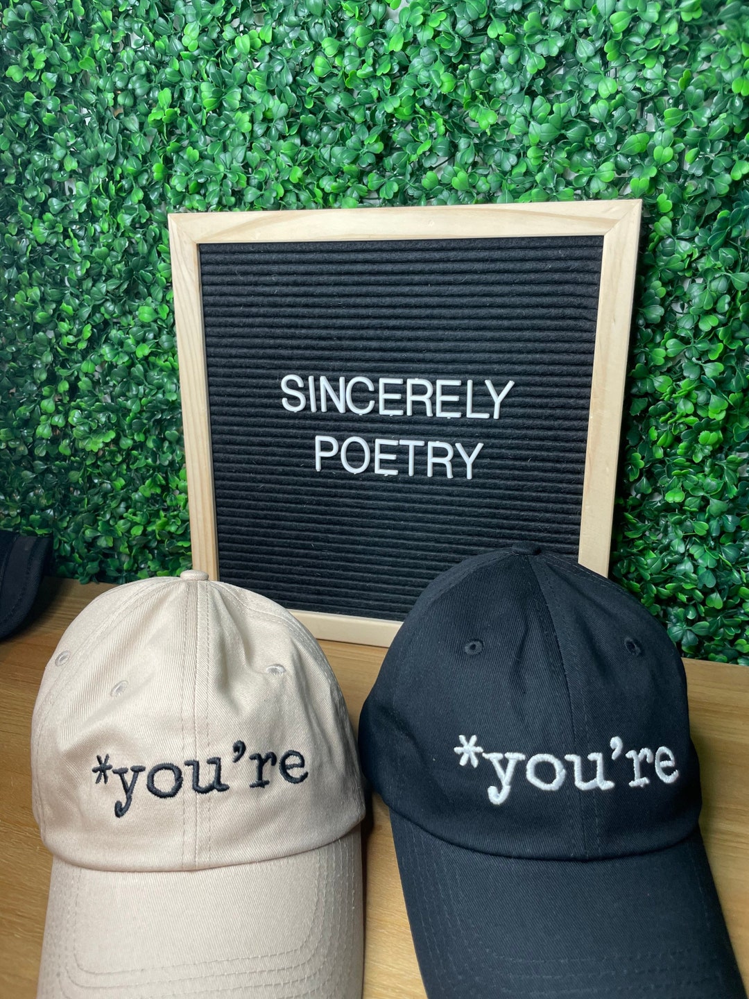 Embroidered Hat, Gift for Teacher, Gift for Writer, Grammar Police ...
