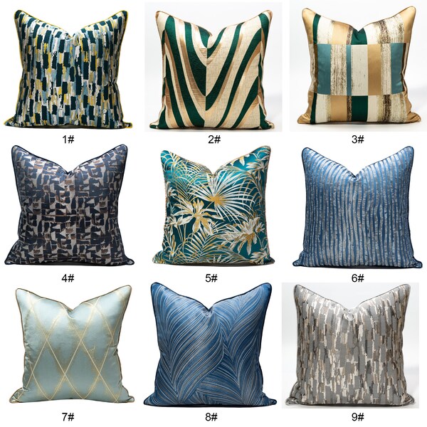 Geometric Pillows - Etsy