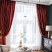 A Pair of Dusty Rose Luxury Velvet Curtains Bedroom/ Living - Etsy