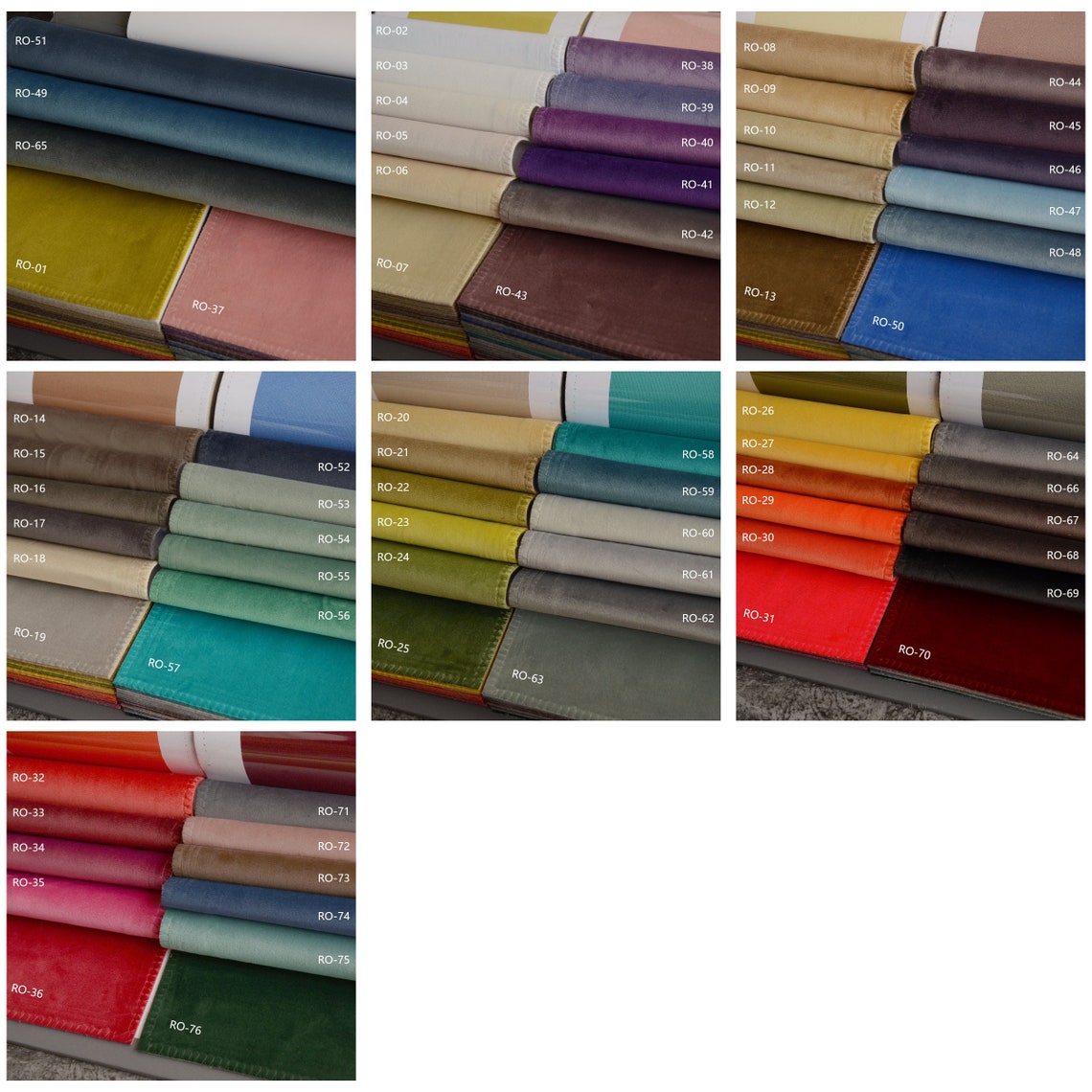 Pair of Grass Green Curtain Panels/drapes /window Velvet Look - Etsy