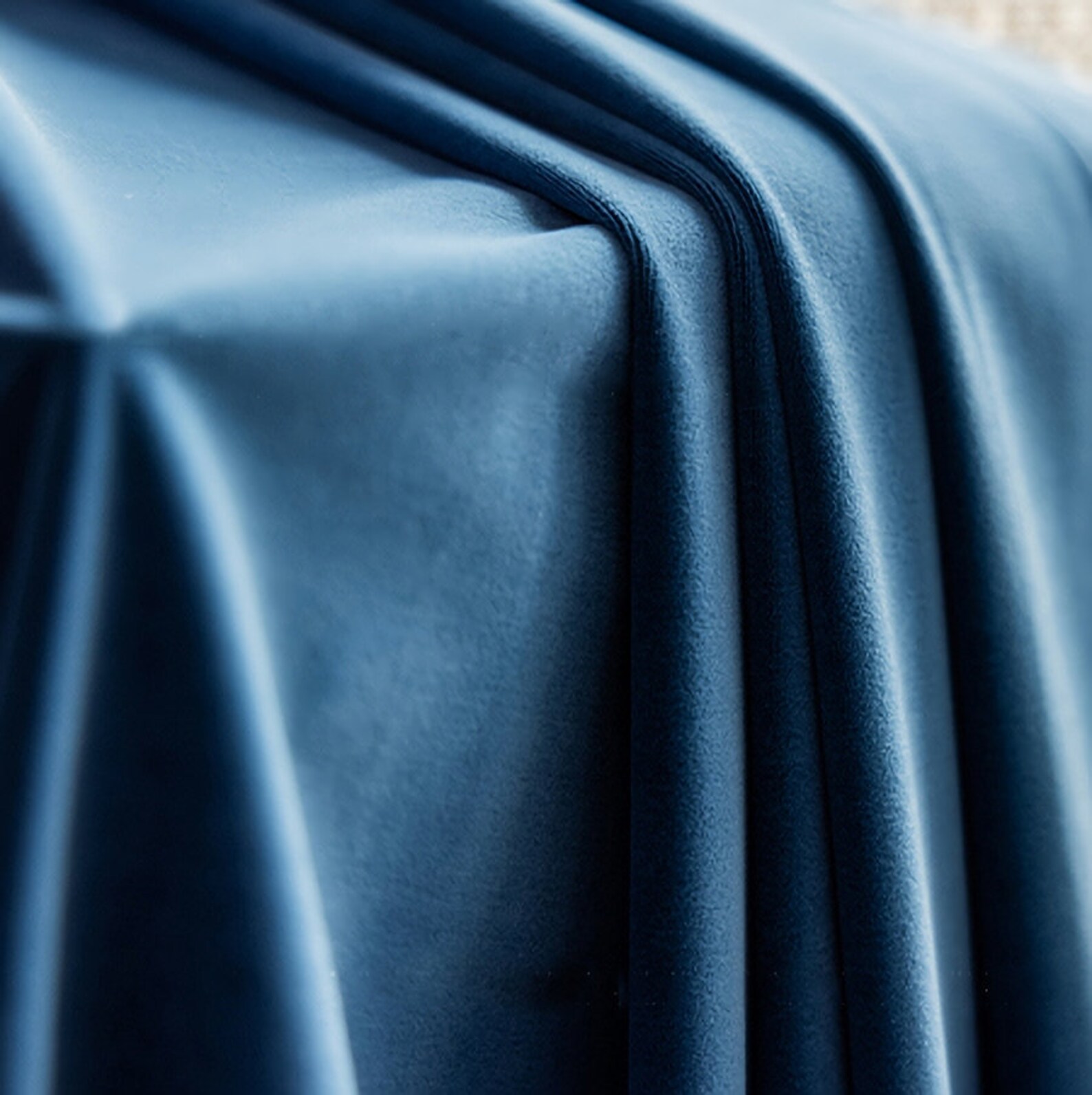 Pair of Luxury Velvet Curtains Solid Color Curtains Living & | Etsy