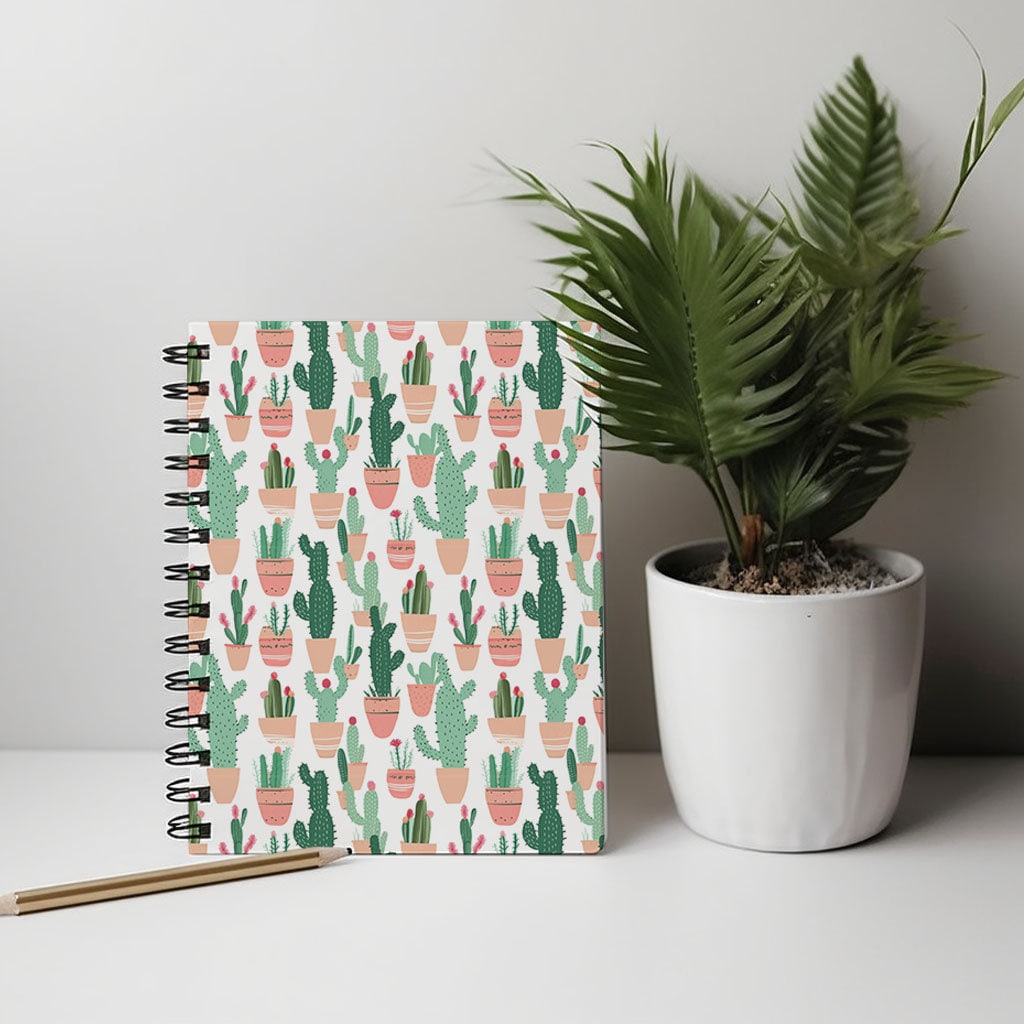 Digital Seamless Bundle- Cute Cactus Pattern, Minimalist Digital Print ...