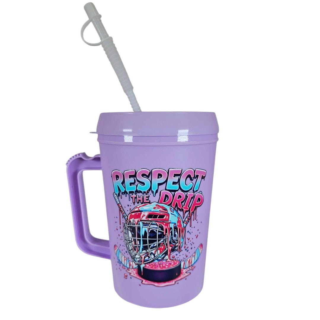 Respect the Drip Football HIP SIPS Mega Trucker Mug 34oz - Etsy