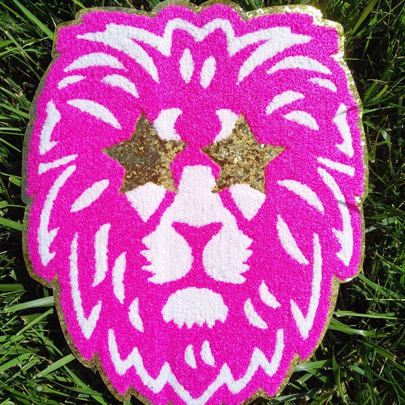 Lion Patch - Etsy