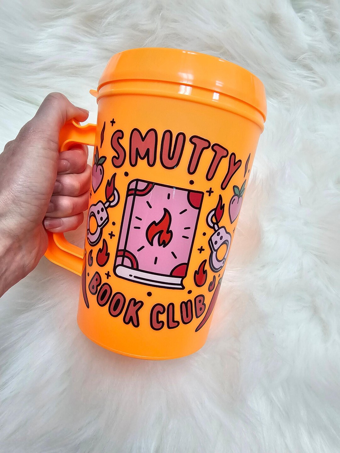 Hip Sips Smutty Book Club HIP SIPS Mega Mug 34oz - Etsy