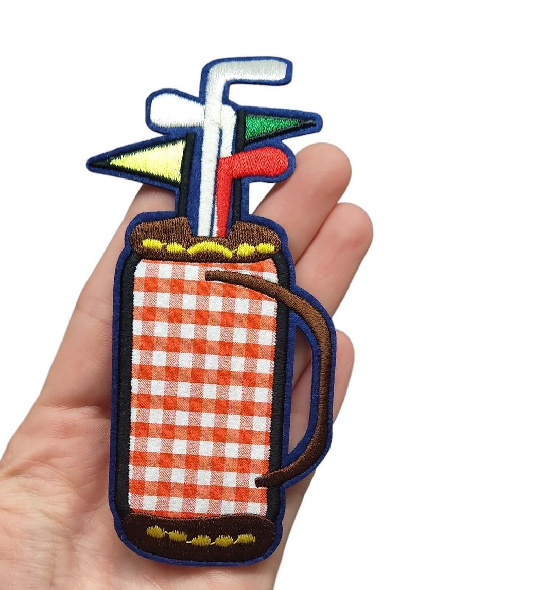 Golf Bag Embroidery Iron on Patch - Etsy