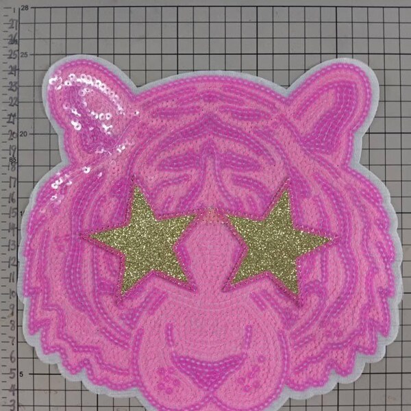 Tiger Sequin Patch - Etsy