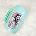 Floral Horror Movie 34oz HIP SIPS Mug With Lid and Straw, Halloween Mug ...