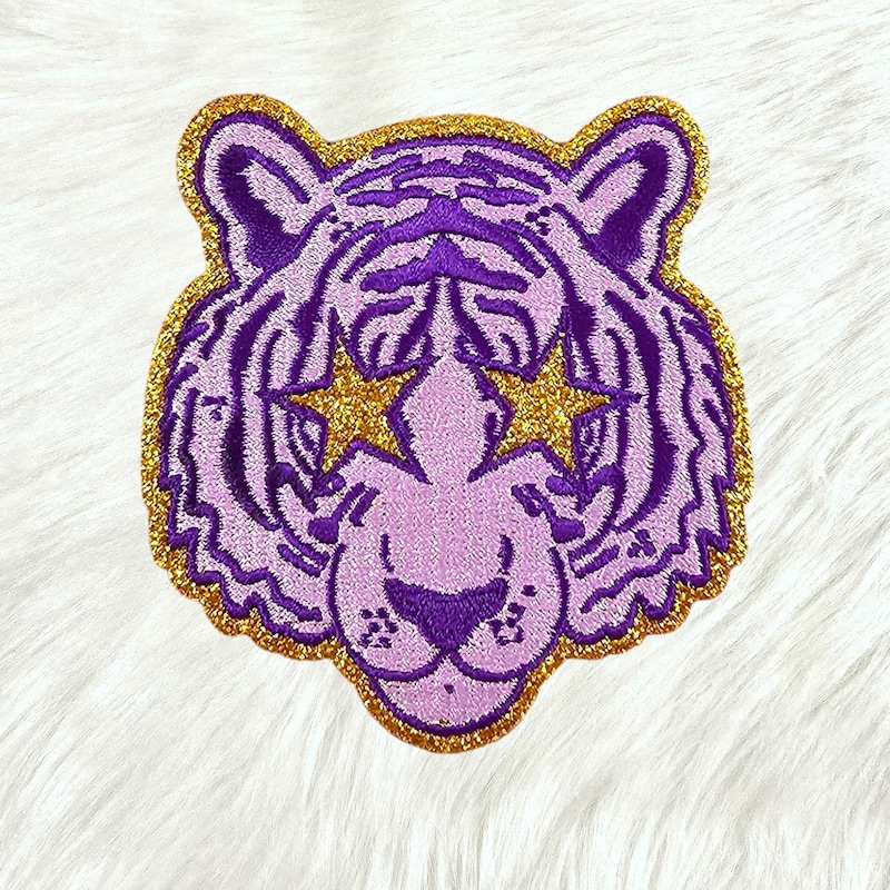 Tiger Sequin Patch - Etsy