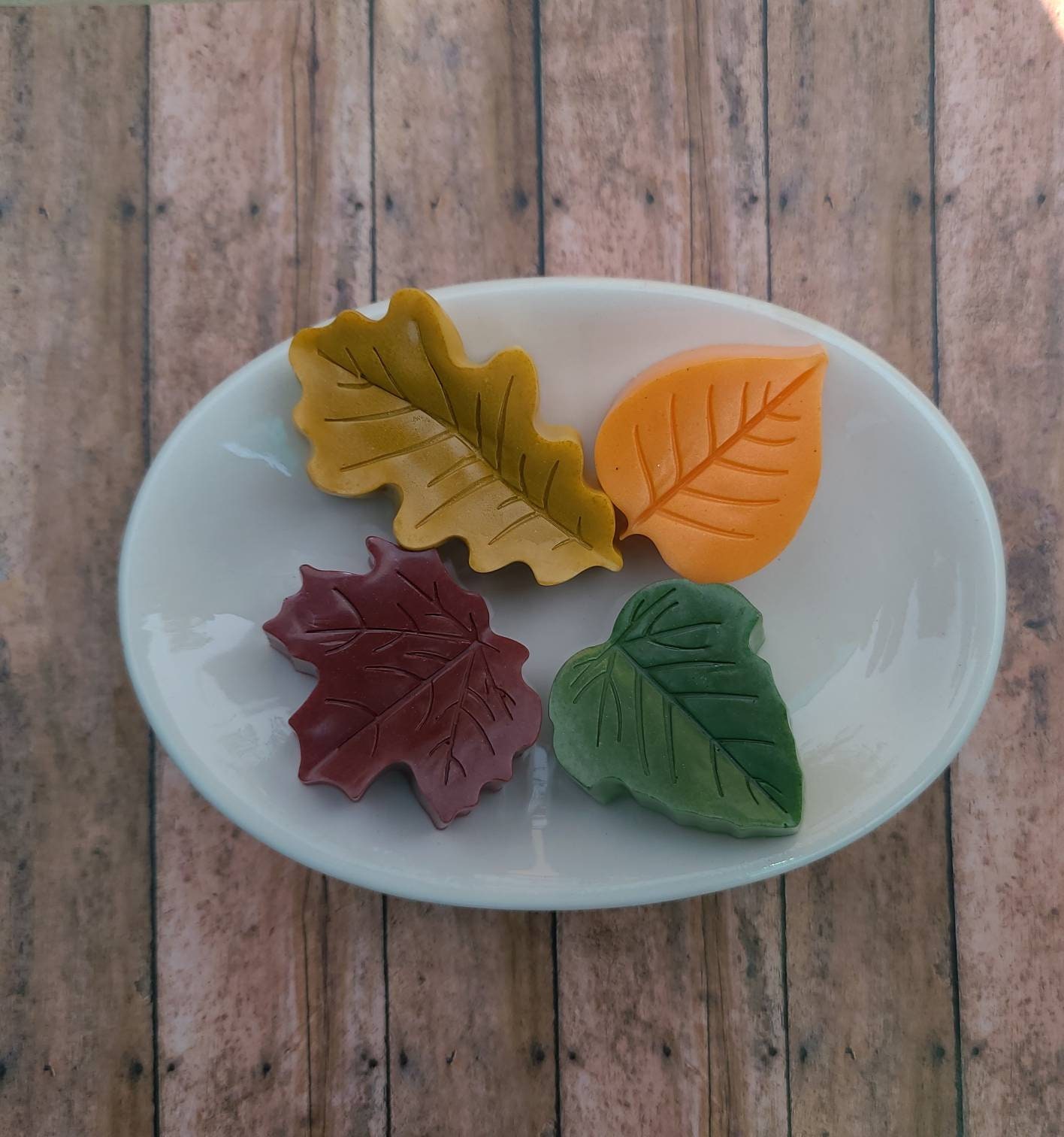 Fall Decorative Soaps/Fall Leave Soaps/Autumn Leaves/Guest Bathroom ...