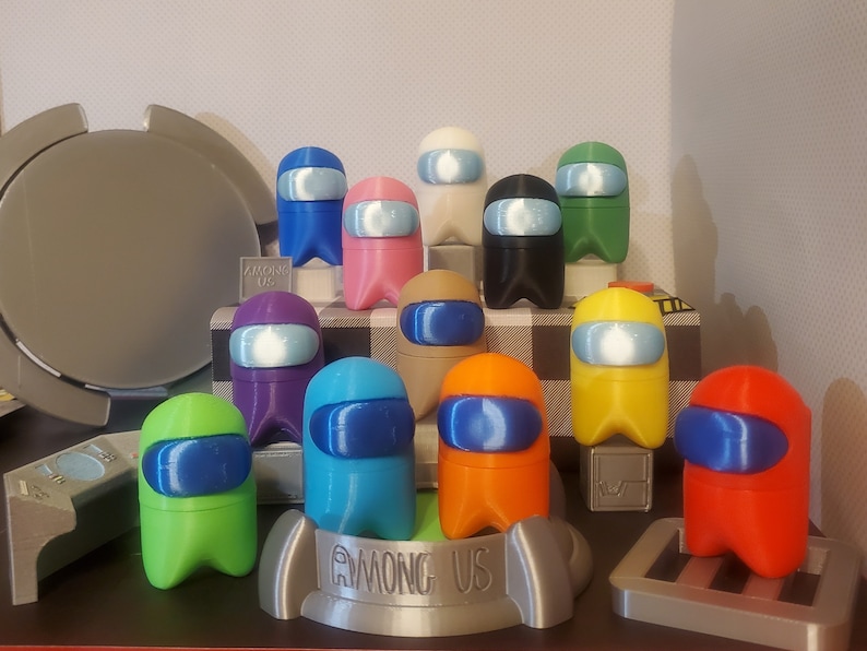 3d Printed Crewmate-detachable Head-dead or Alive | Etsy