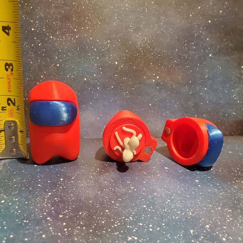 3d Printed Crewmate-detachable Head-dead or Alive | Etsy