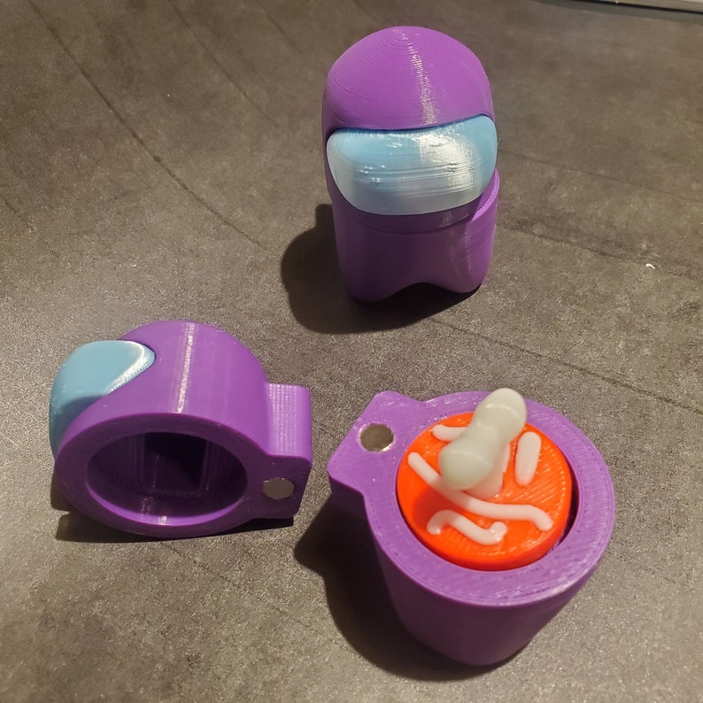 3d Printed Crewmate-detachable Head-dead or Alive | Etsy