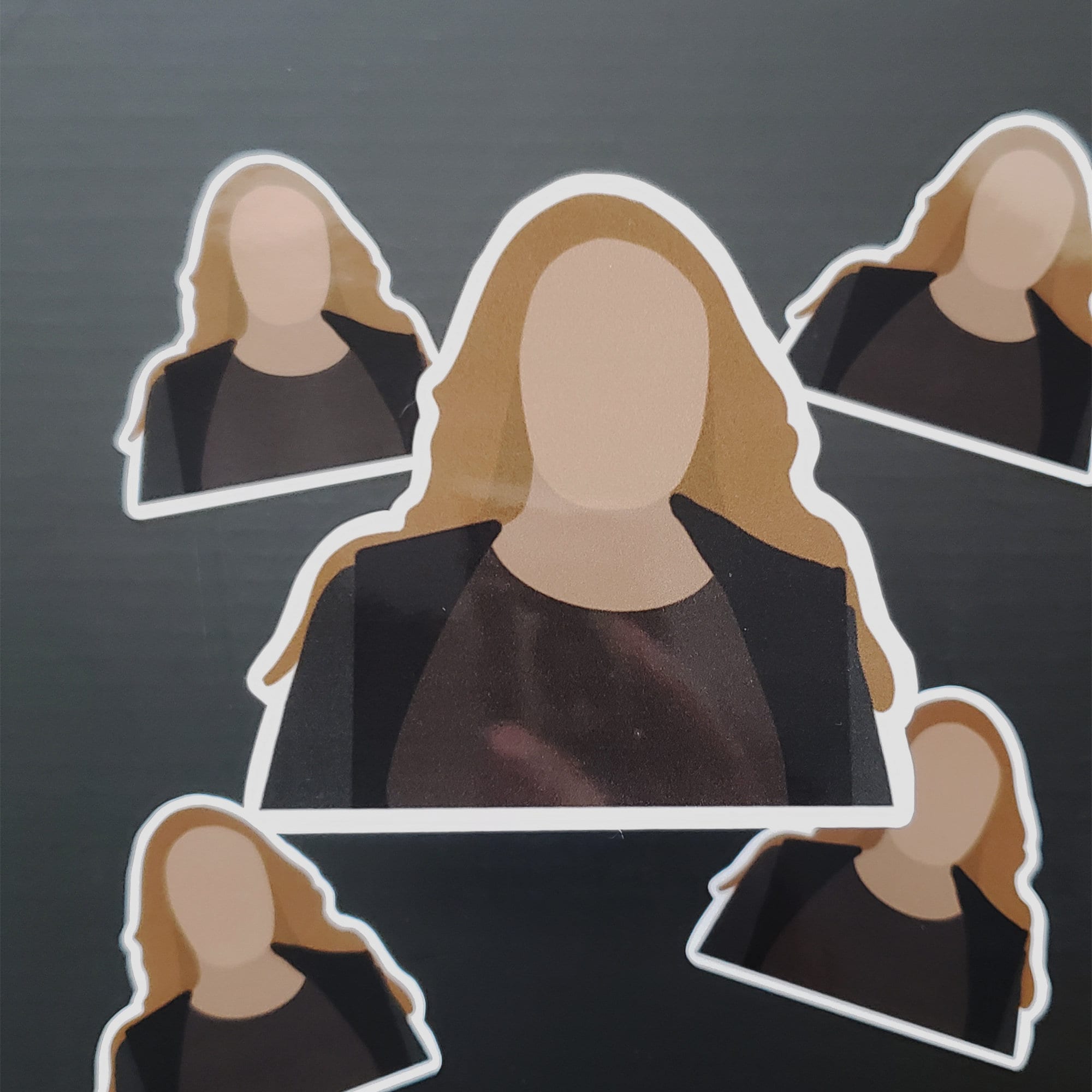 Modern Wanda Sticker Inspired by WandaVision — Twisted Gemini