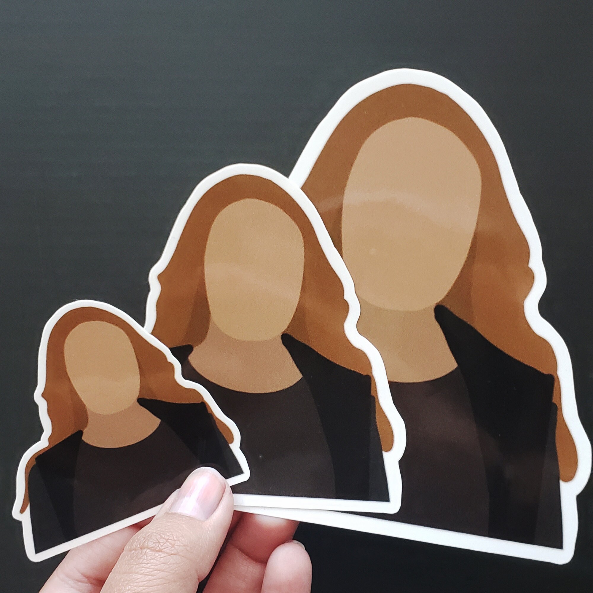 Modern Wanda Sticker Inspired by WandaVision — Twisted Gemini
