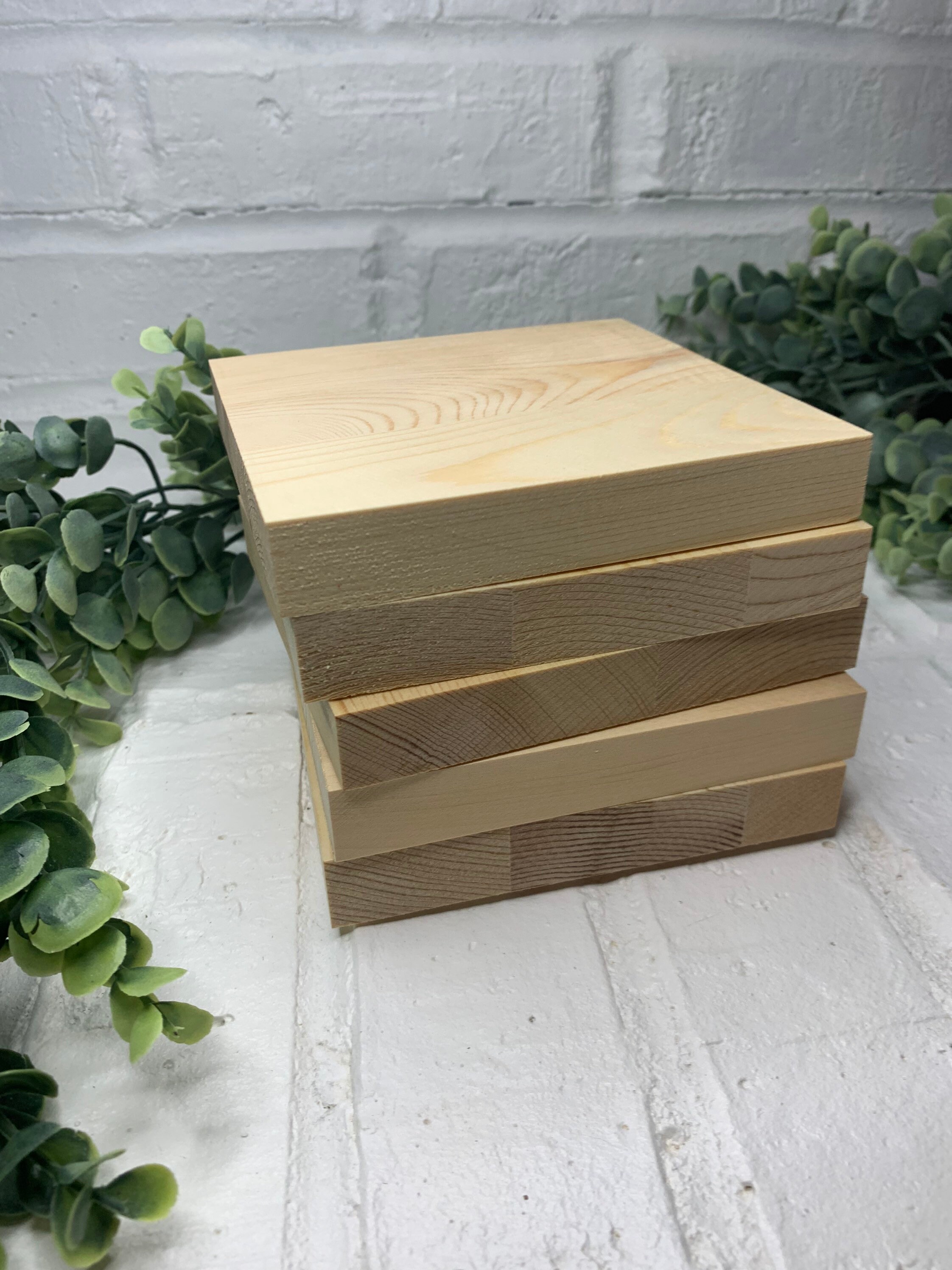 5 Unfinished Pine Wood Plaque / Unfinished Pine Wood - Etsy