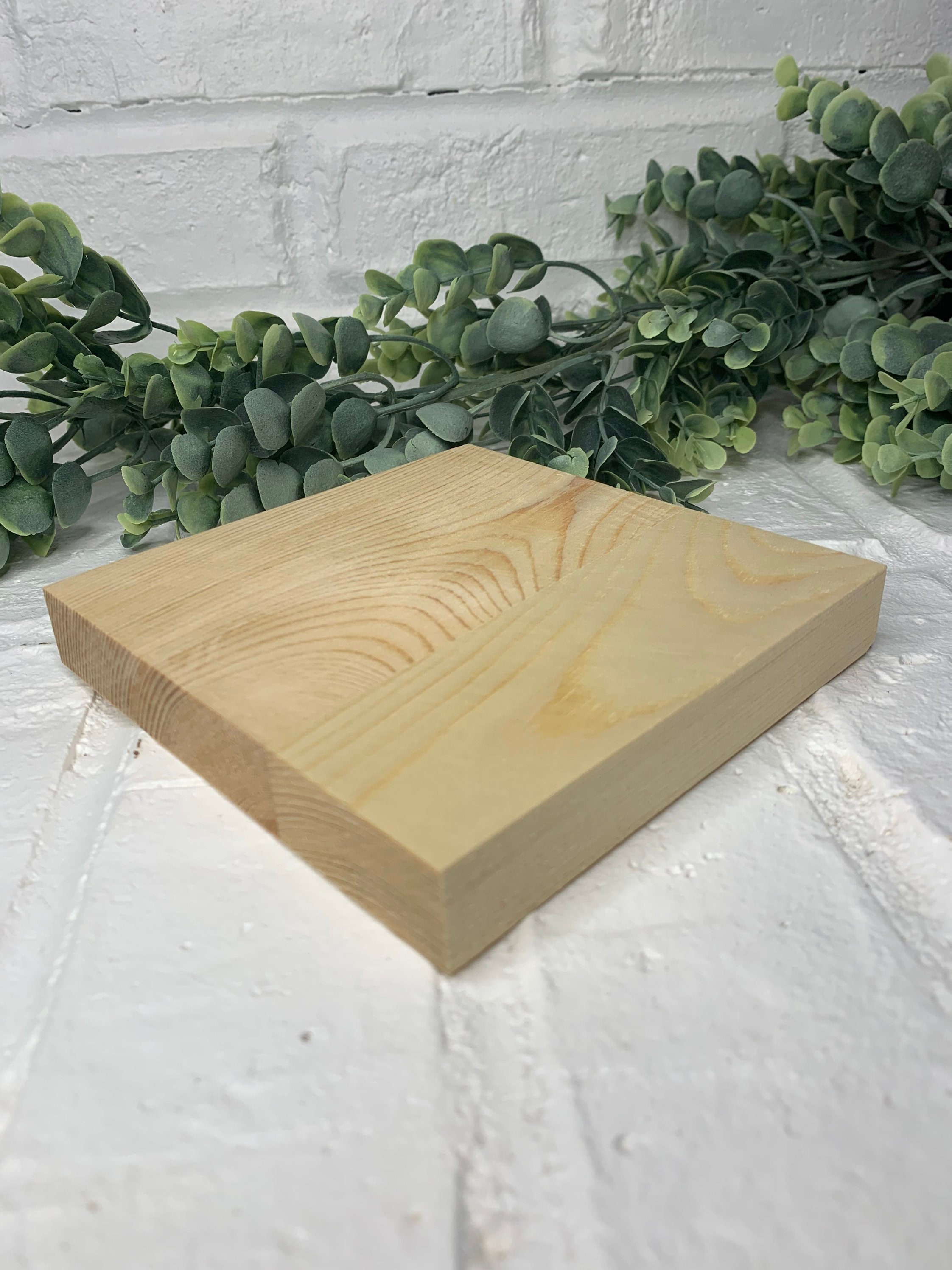 5 Unfinished Pine Wood Plaque / Unfinished Pine Wood - Etsy