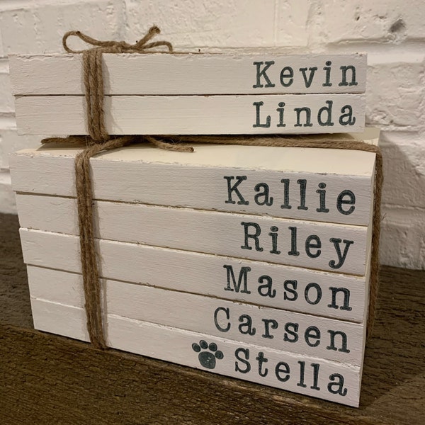 Stamped Books - Etsy