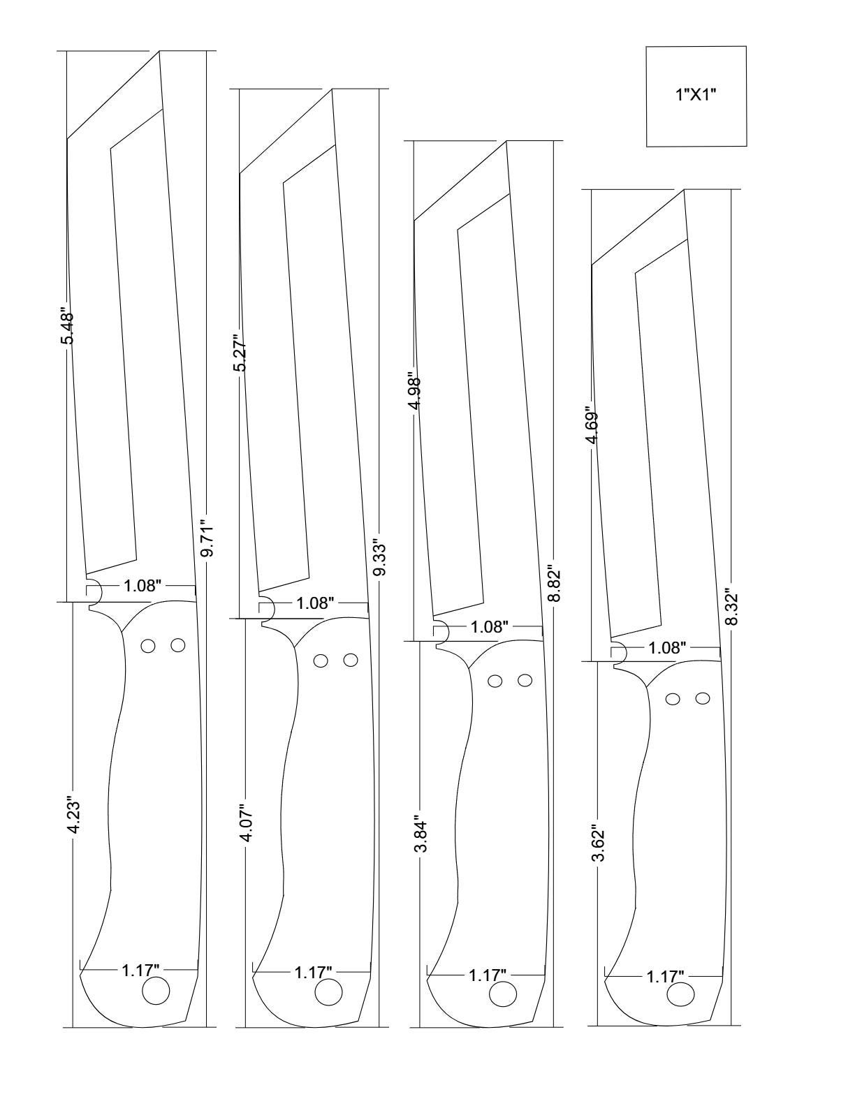 Tanto Knife Template, Knives, Survival Knife, Knifemaking Template - Etsy