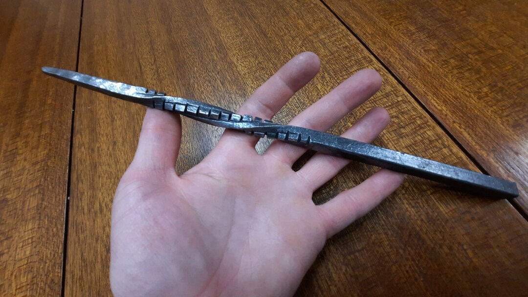 Hand Forged Metal Magic Wand, Fantasy Wand, Magic Stick, Wizard Wand ...