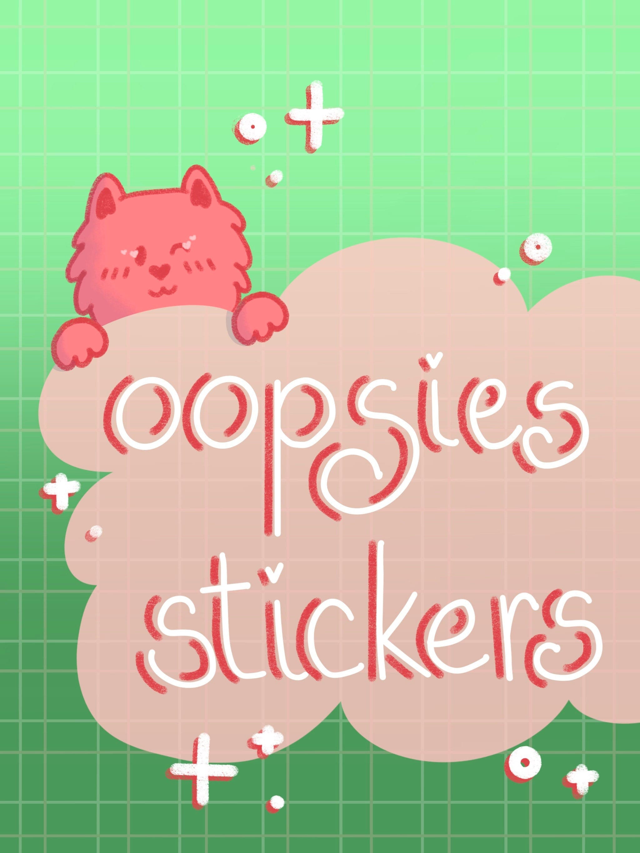 Oopsies Stickers stickers With Printing or Cutting Errors - Etsy