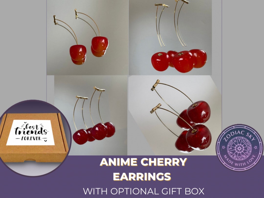 Personalised Anime Jewellery Gift Box: Japanese Cosplay Anime Red ...
