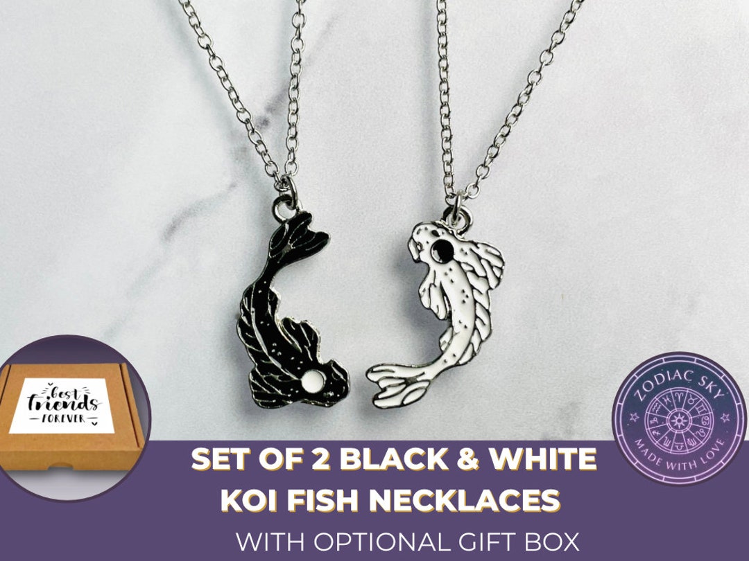 Personalised Anime Jewellery Gift Box: Black and White, Ocean Sun ...