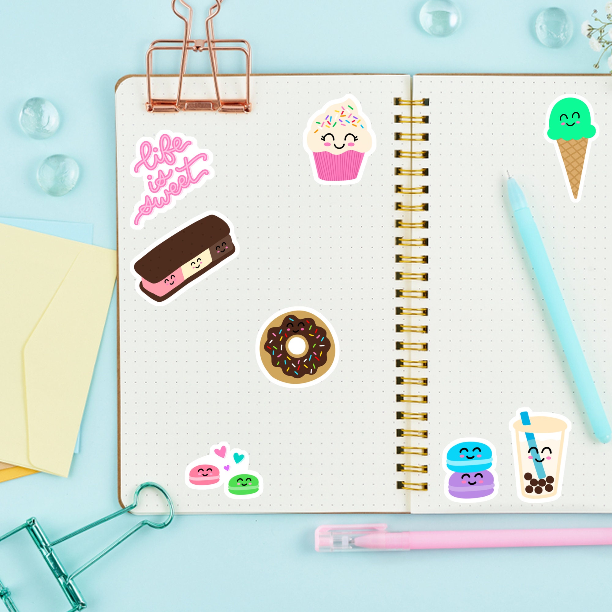 Sweet Cuties Sticker Sheet | Etsy