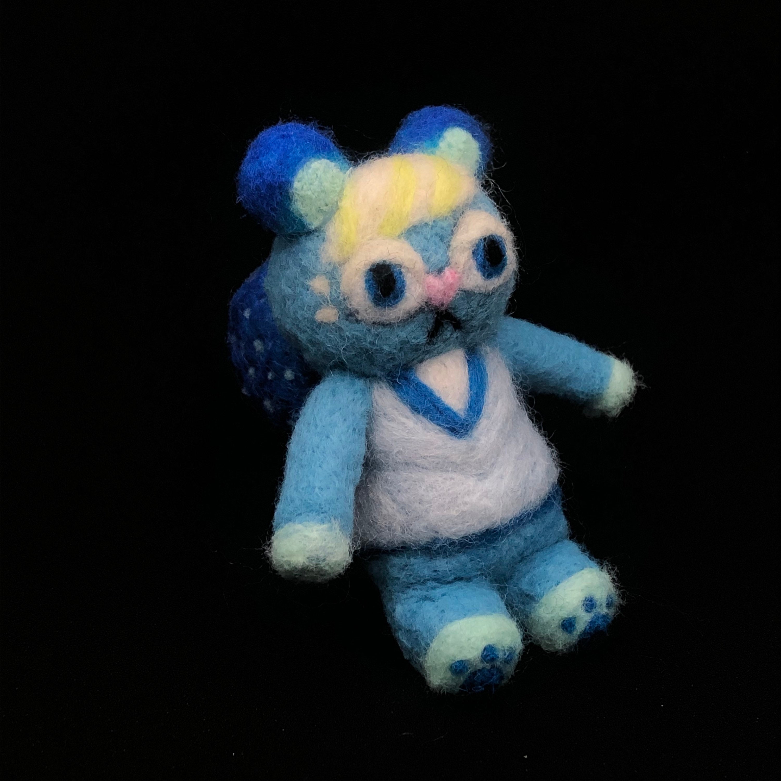 Needle Felted Ione Doll ACNH - Etsy