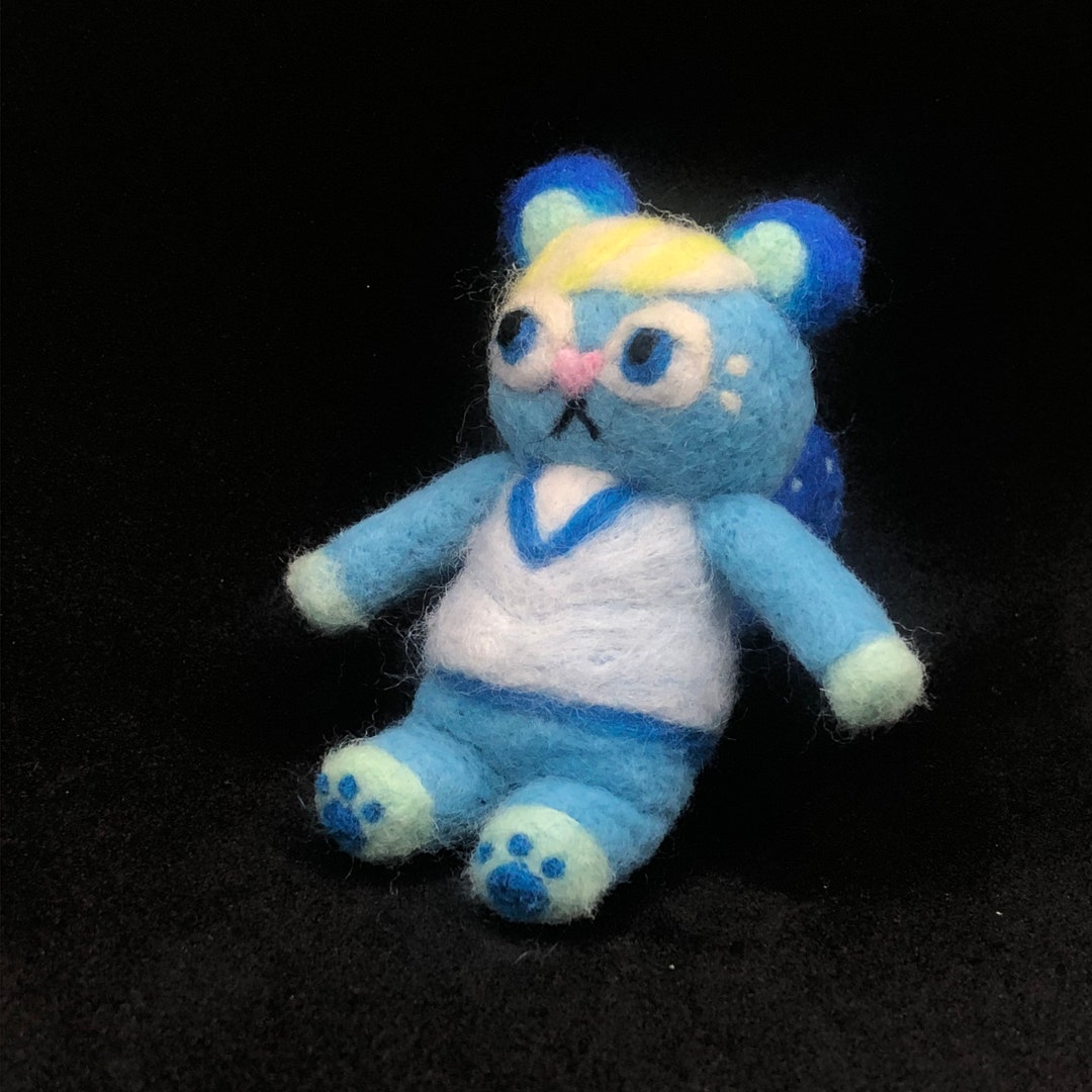 Needle Felted Ione Doll ACNH - Etsy