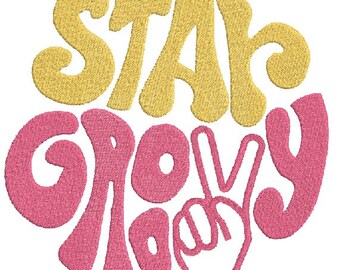 Groovy Embroidery | Etsy