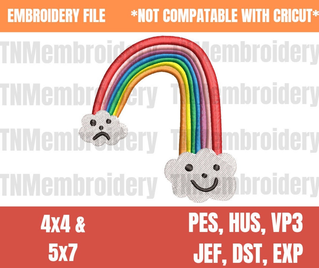 Karol G Rainbow Embroidery File 2 Sizes 6 Formats Manana Sera Bonito - Etsy