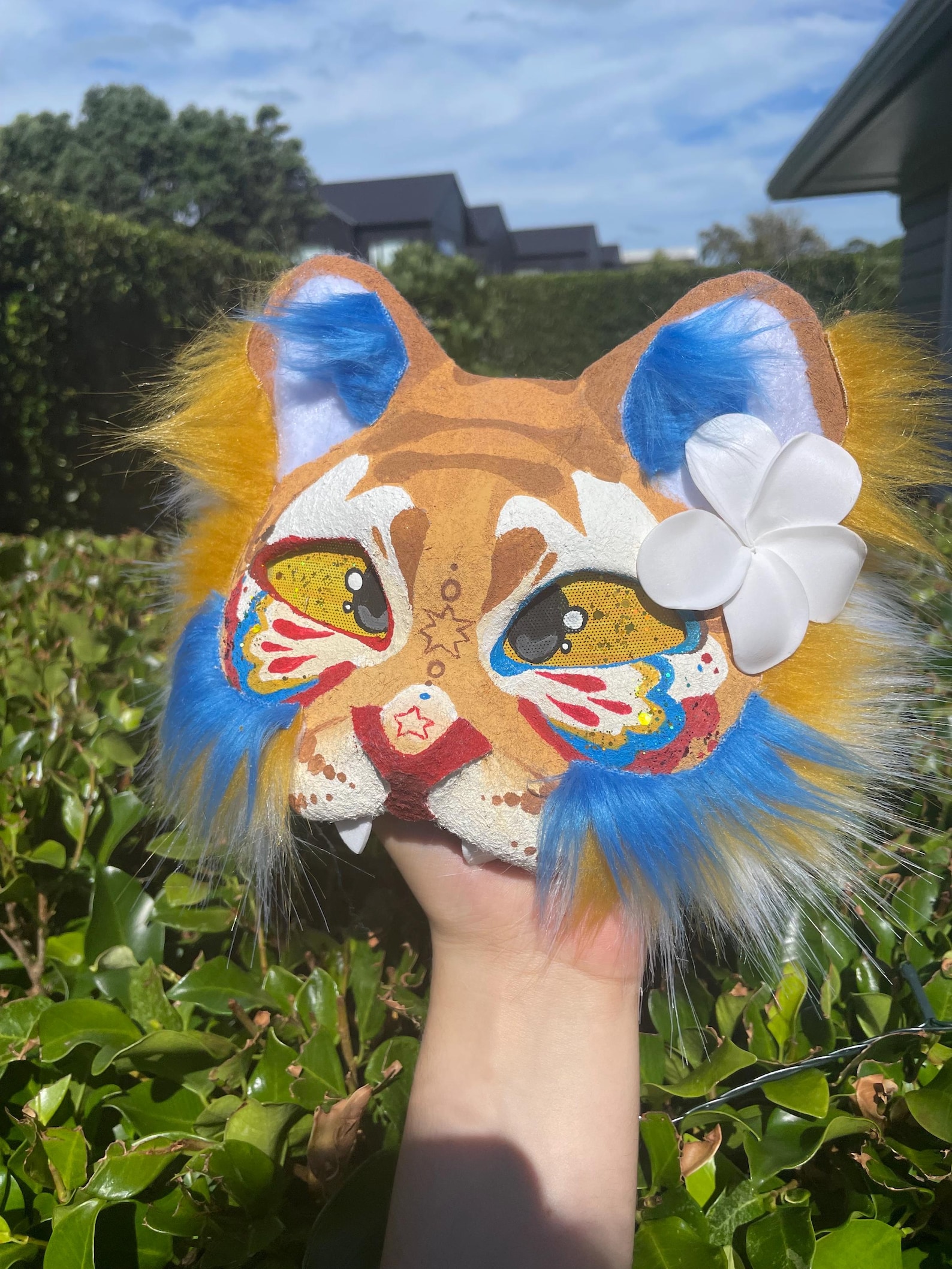 Therian Cat Mask - Etsy New Zealand