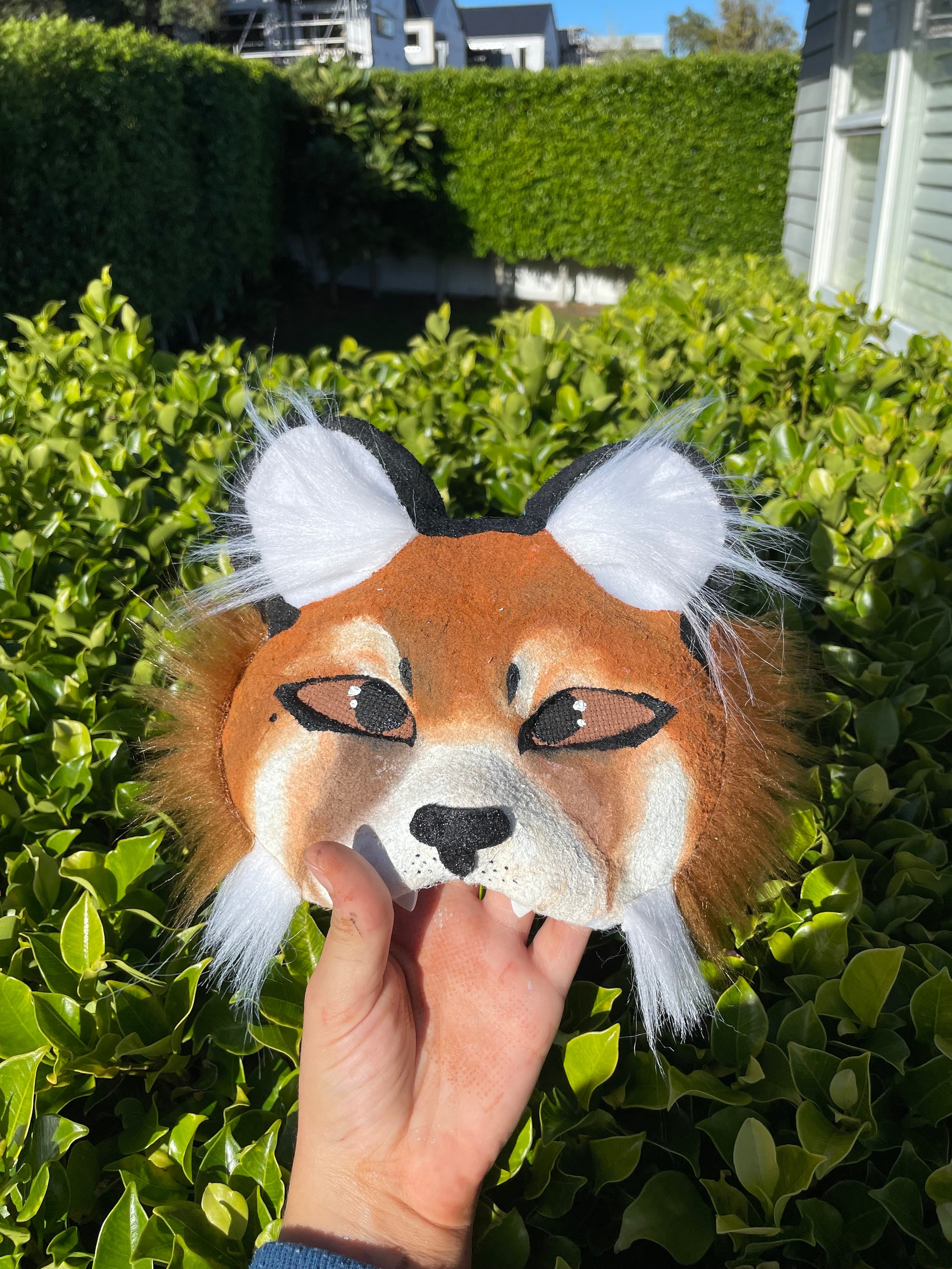 Red Panda Therian Mask - Etsy