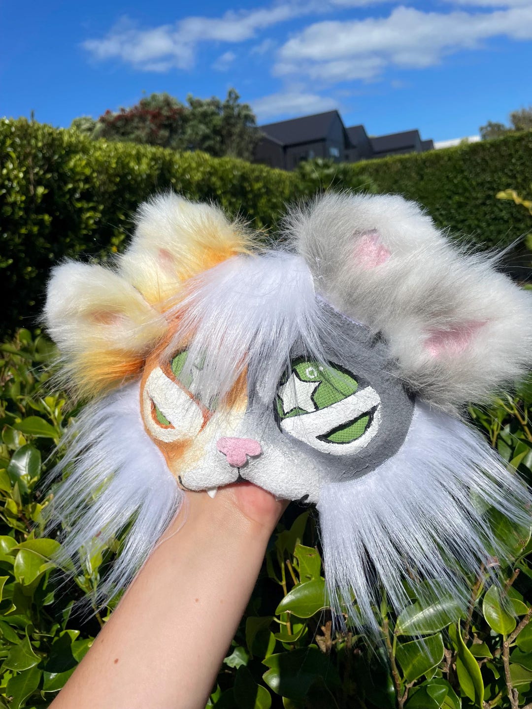 Alien Therian Cat Mask! - Etsy