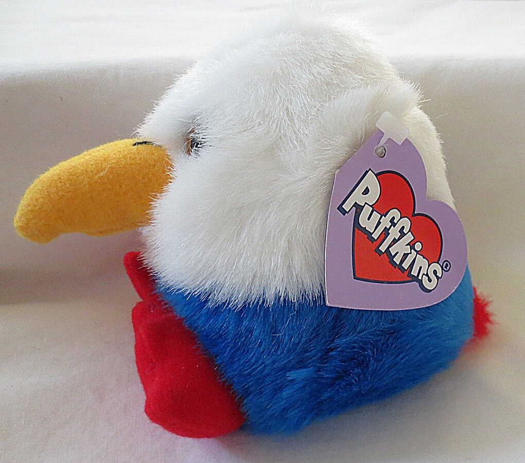 Swibco Puffkins Patriot the Eagle 5-inch Plush - Etsy UK