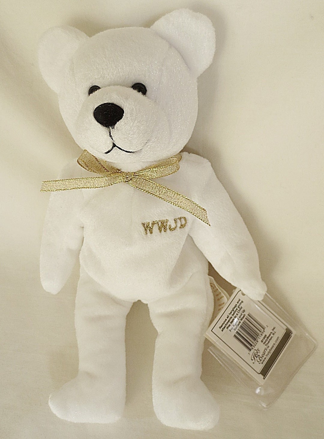 Holy Bears Sheldon White Remembrance Series 9-inch Plush Beanbag Holy Bear 1999 - Etsy