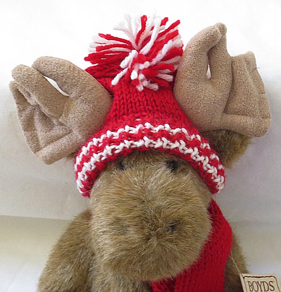 Boyds Bears Lester Mintly 12-inch Plush Moose fall 2003 - Etsy