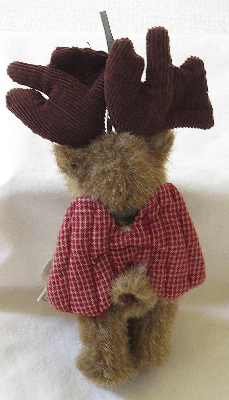 Boyds Bears M.C. Twinklemoose 7-inch Plush Angel Moose Ornament 2002 - Etsy