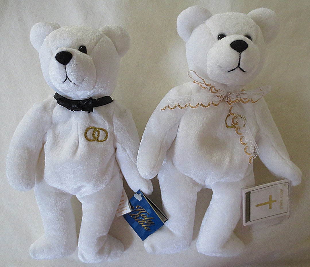 Holy Bears Unity Sacrament Series 9-inch Plush Beanbag Bride & Groom ...