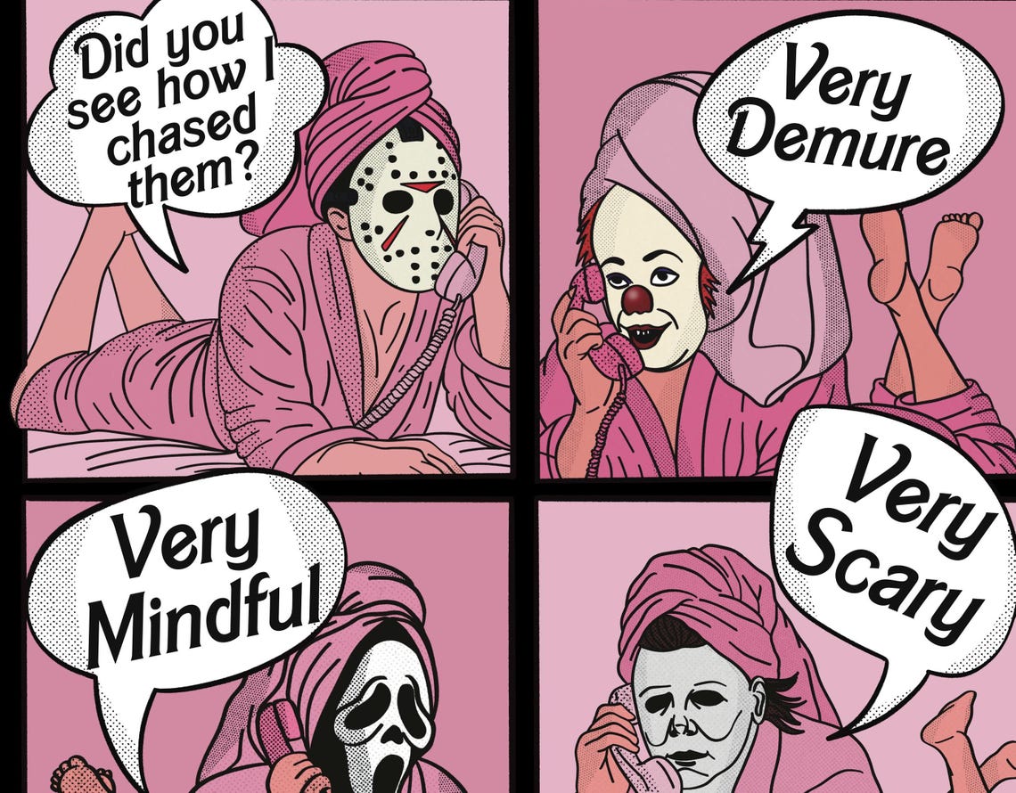 Halloween Demure Png - Etsy