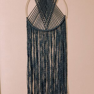 Macrame Ring Wall Hanging - Etsy