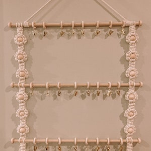 Macrame Headband Holder - Etsy