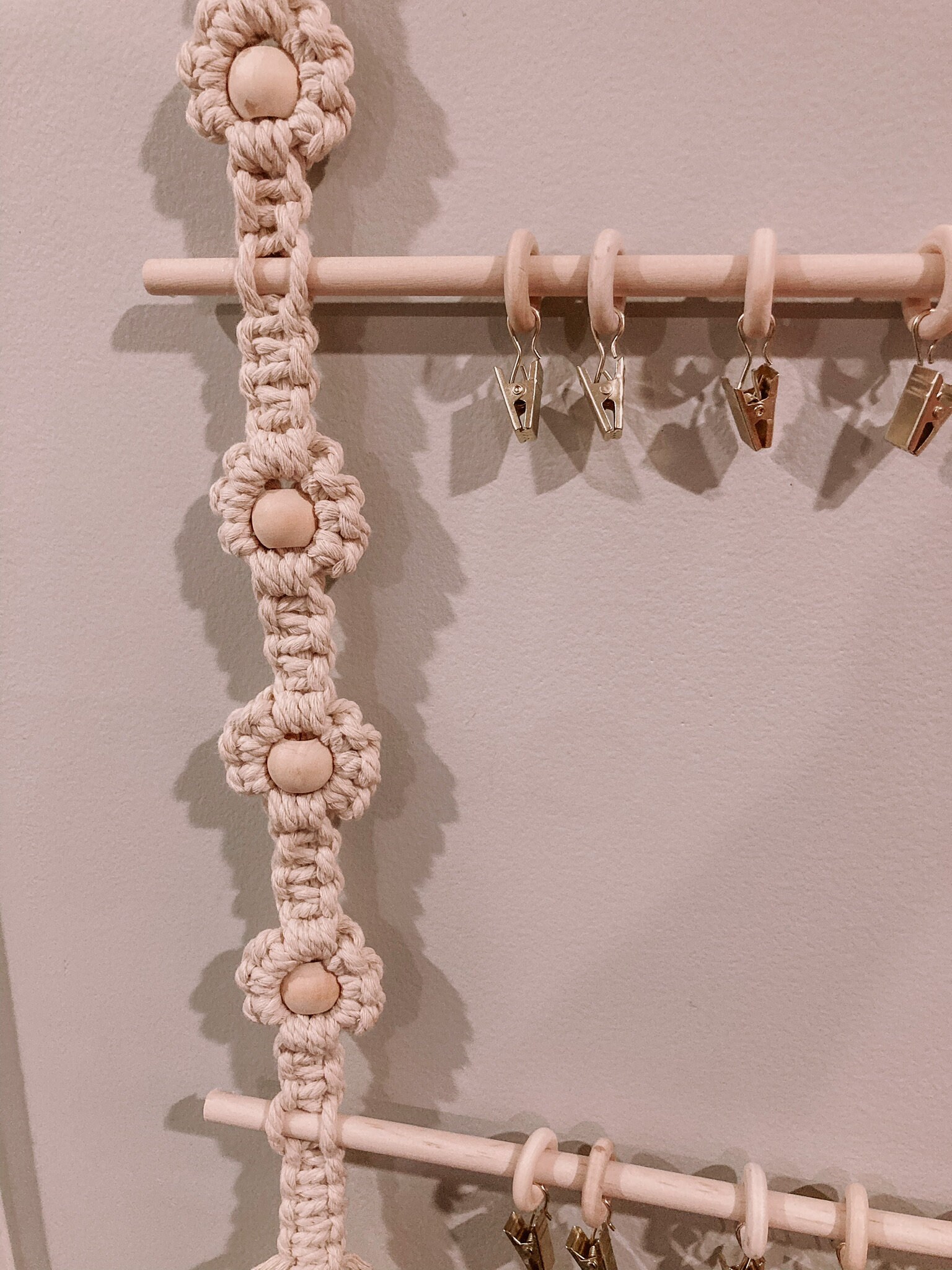 Macrame Headband Holder - Etsy