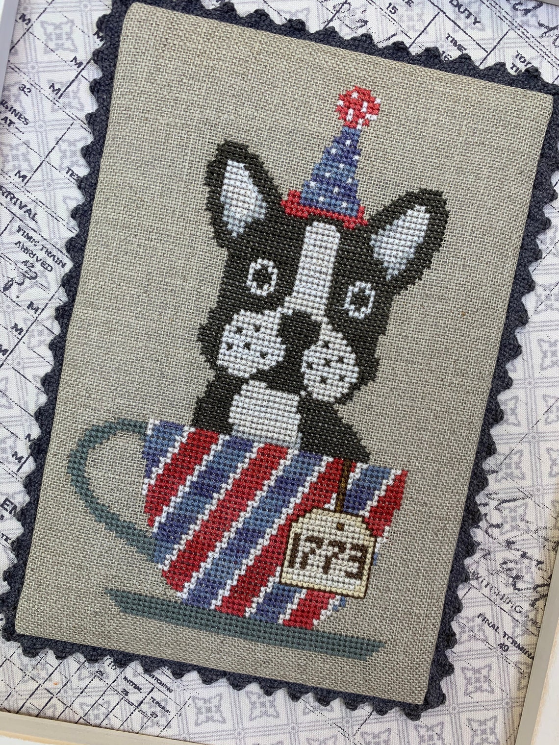 Boston Tea Party Cross Stitch Chart Instant Download - Etsy